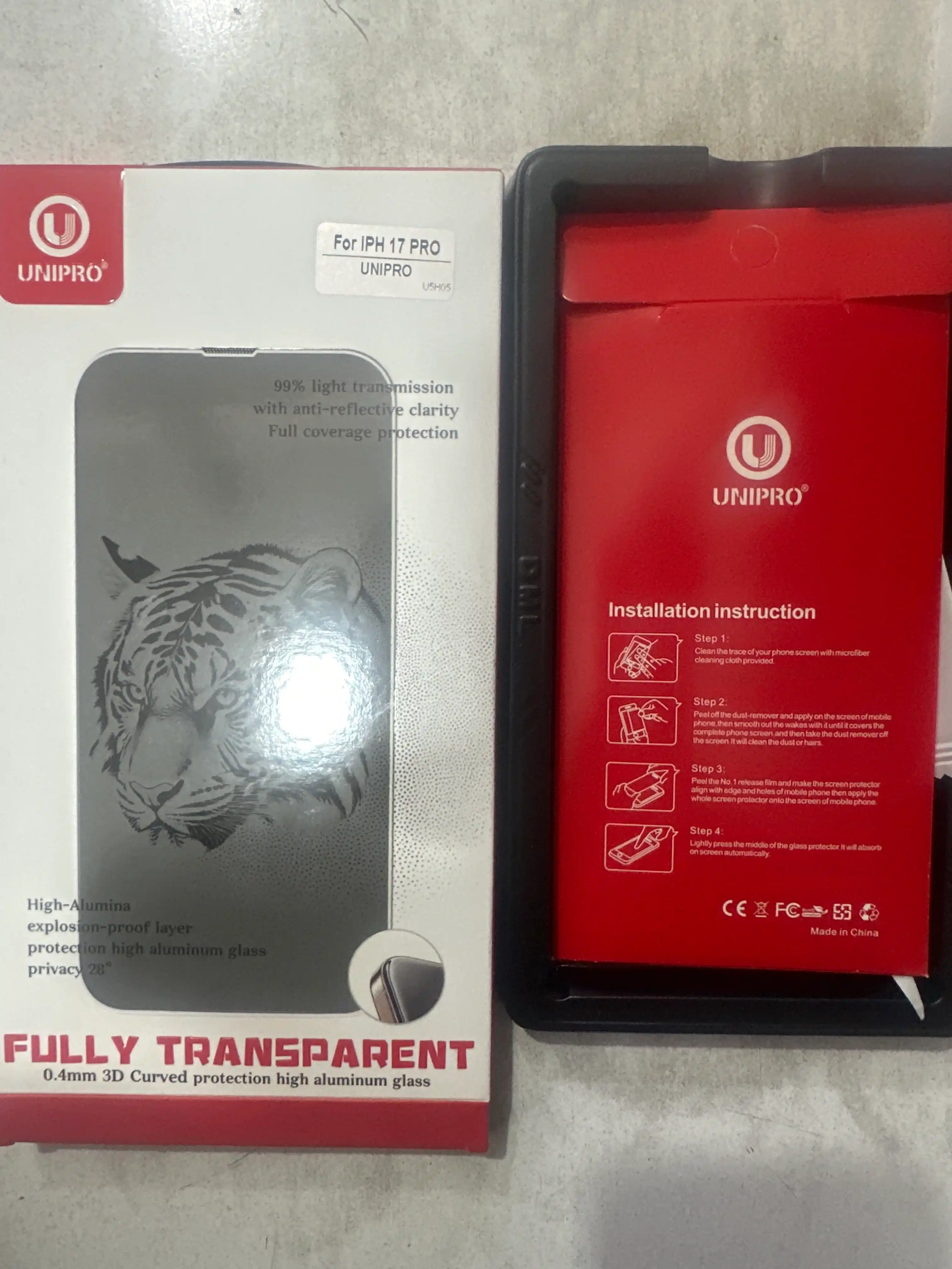 Защитное стекло UniPro танирофка и glass для iPhone 15, 16, 17, Pro ...