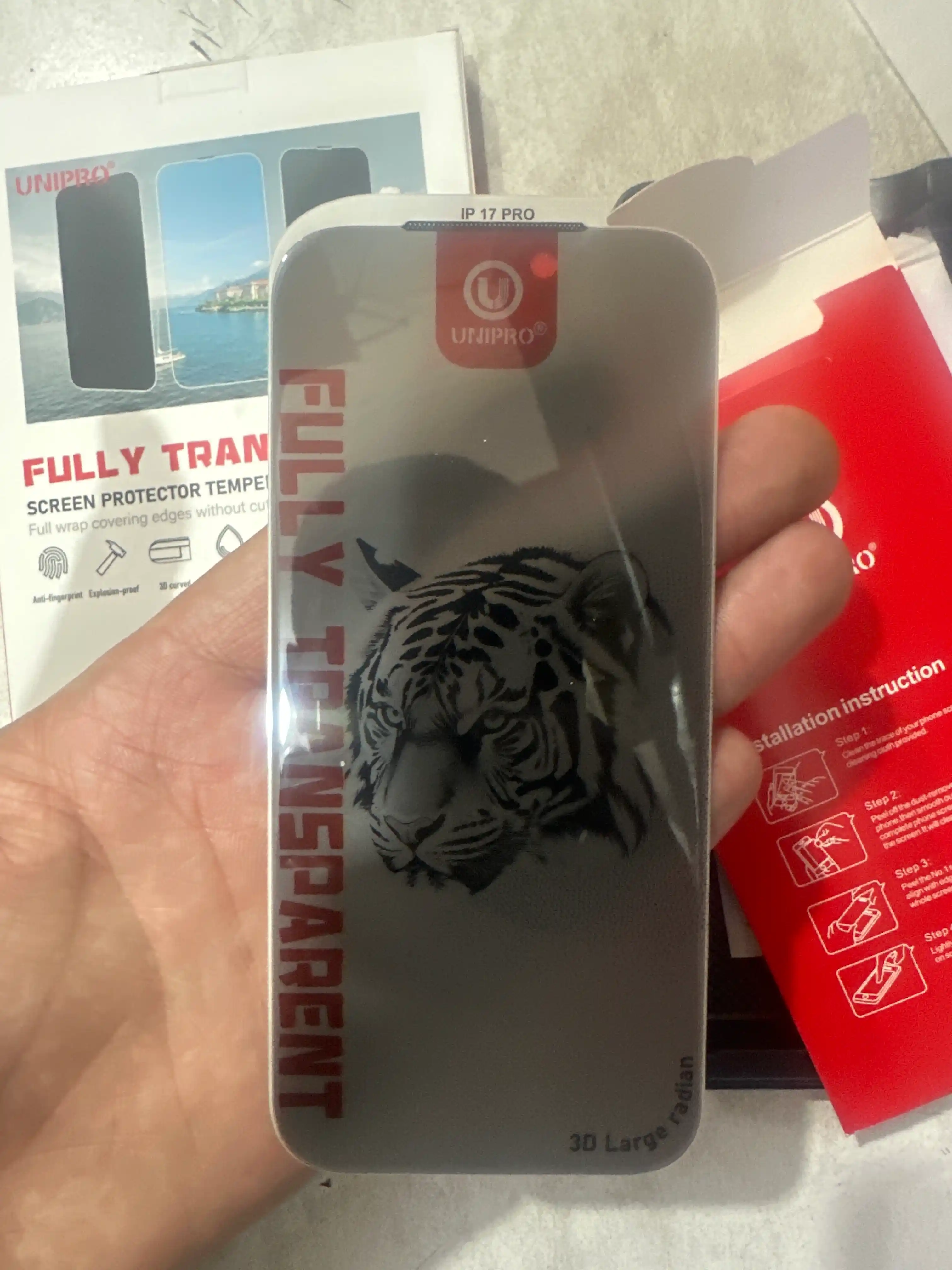 Защитное стекло UniPro танирофка и glass для iPhone 15, 16, 17, Pro ...