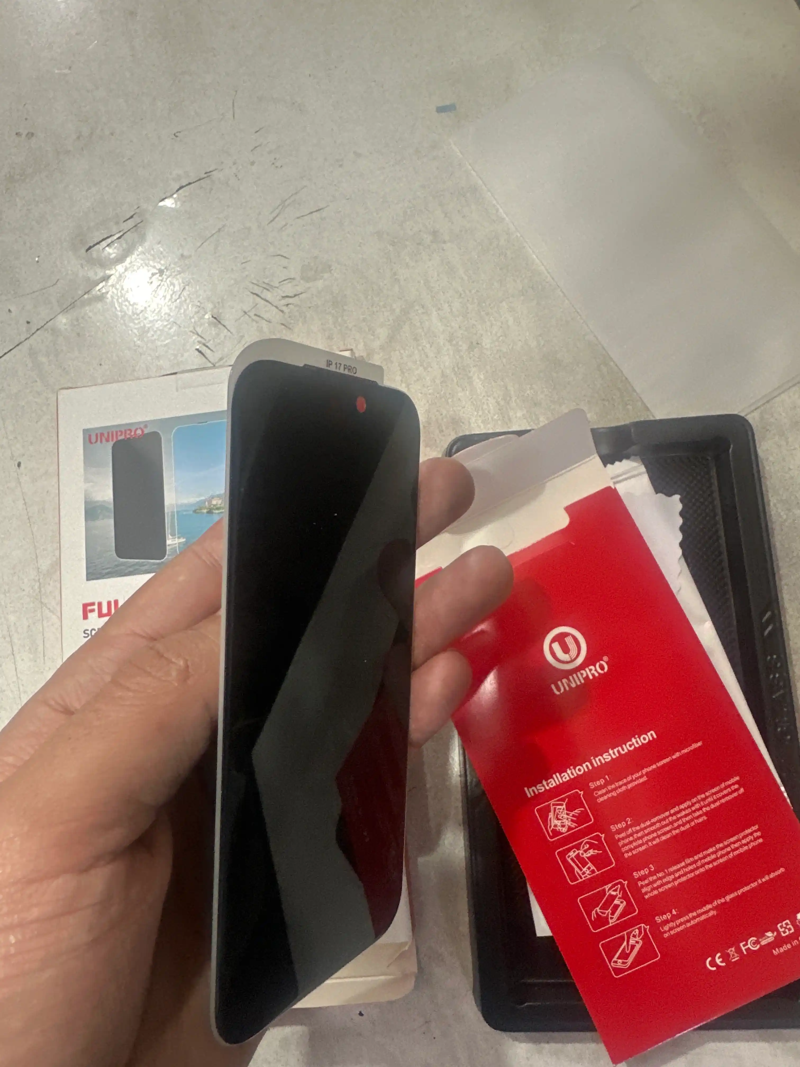 Защитное стекло UniPro танирофка и glass для iPhone 15, 16, 17, Pro ...