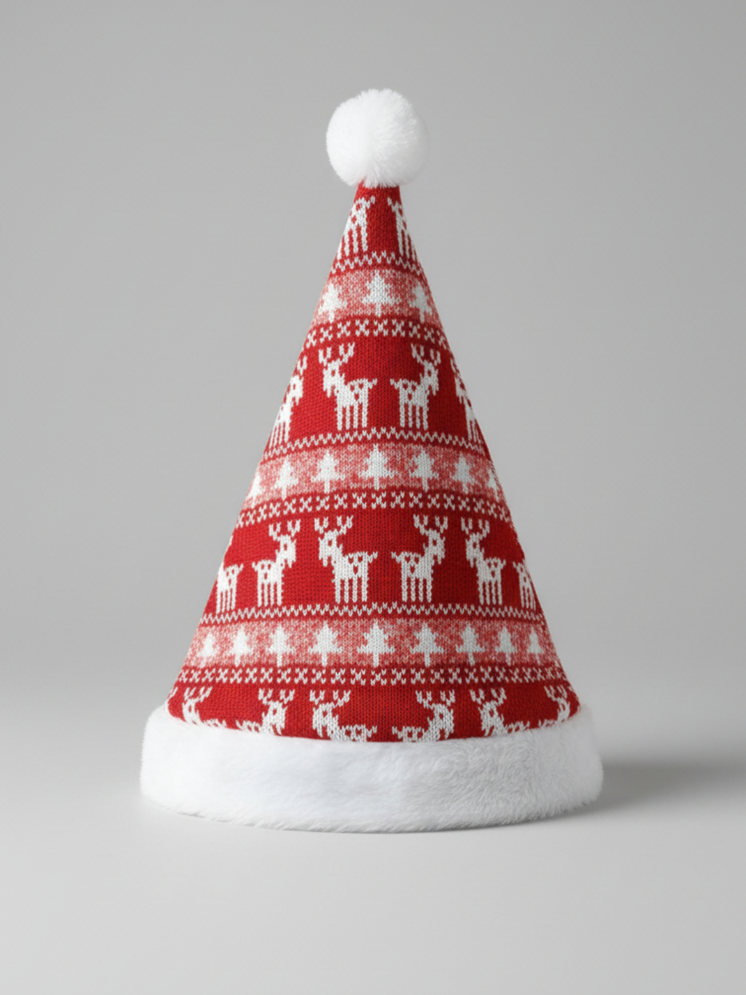 Новогодняя шапка-шапка Деда Мороза, меховая за 34990 сум со скидкой 30% ...