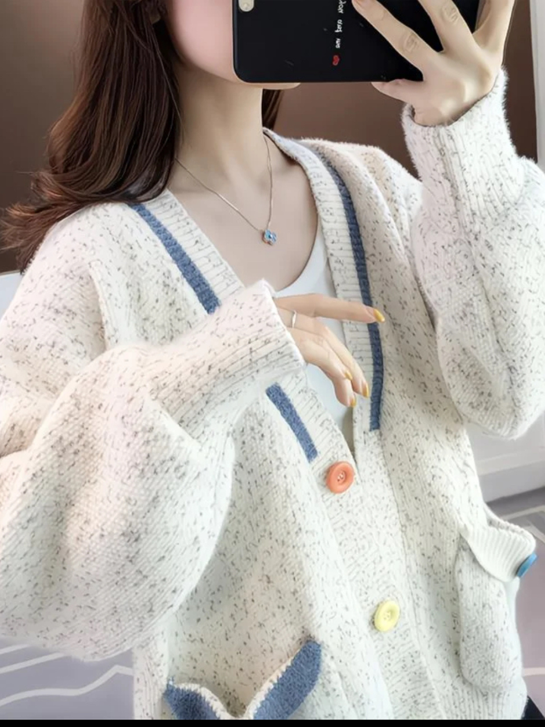 Ayollar uchun kardigan, issiq, kuz, qish, bahor, oversayz 165000 so'mga ...