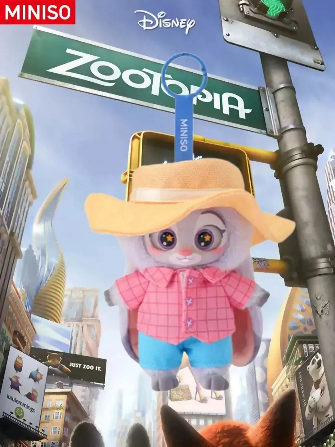 Zootopia, Zveropolis syurpriz o‘yinchog‘i tasodifiy dizayndagi yumshoq ...