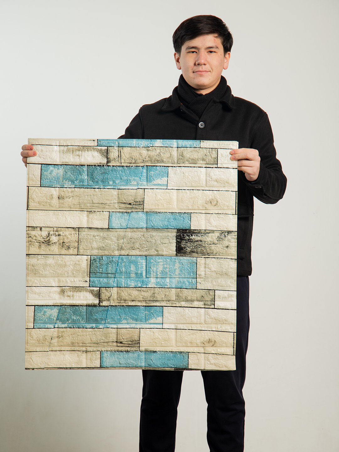 Devor uchun 3D o‘zi yopishadigan yuviladigan gulqog‘ozlar, 5 dona, 10 ...