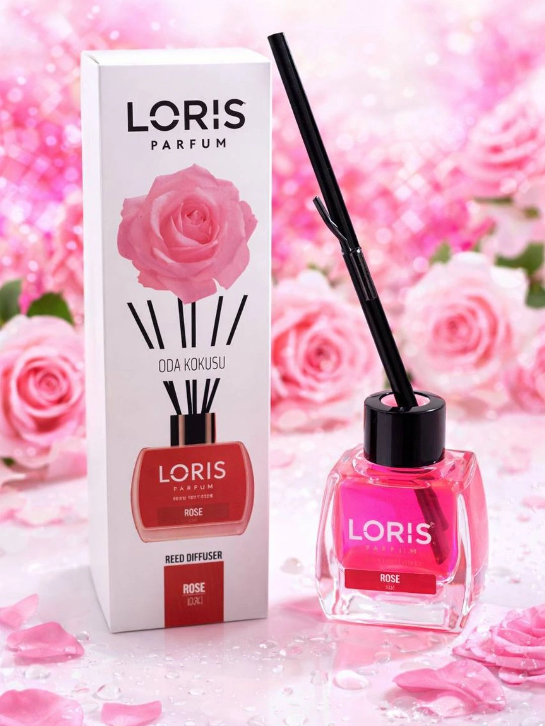 Аромадиффузор для дома Loris Parfum Rose , роза, 50 мл за 36800 сум со ...