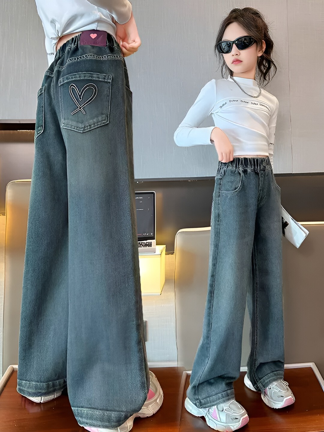 Qizlar uchun jinsi 210000 so'mga 45% chegirma bilan. Uzum Market