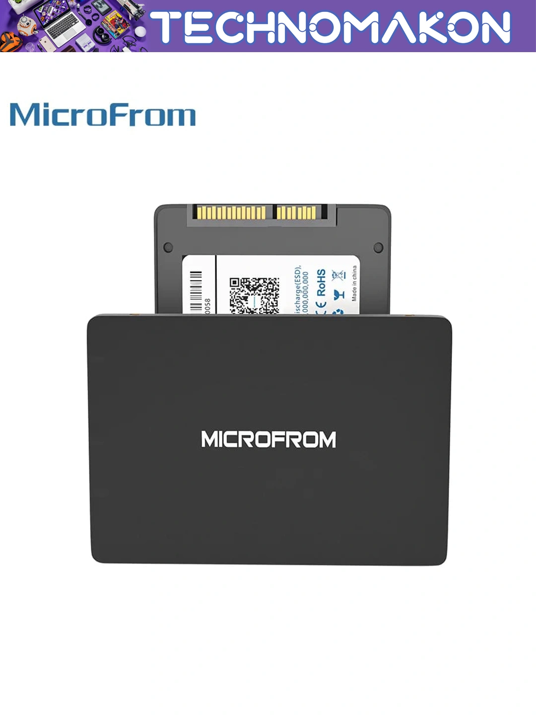 Внутренний SSD-диск MicroFrom твердотельный накопитель SSD 128/256 ...